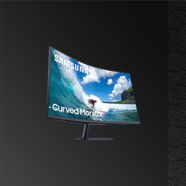 SAMSUNG 32" LC32T550FDLXZX FHD-CURVO-75HZ-BLACK | Deimon Store